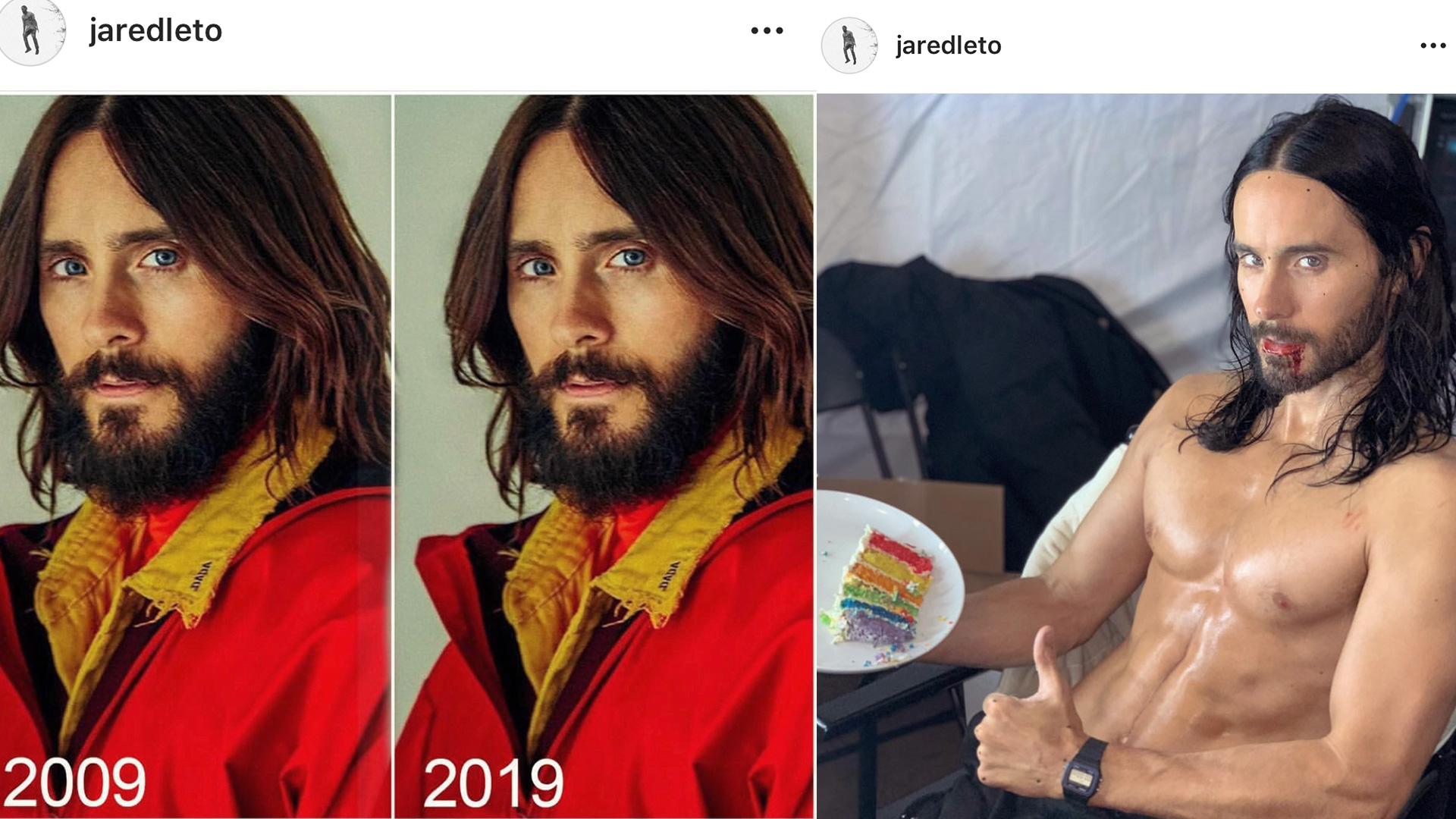 16 gånger Jared Leto varit väldigt nöjd med sig själv på Instagram ...