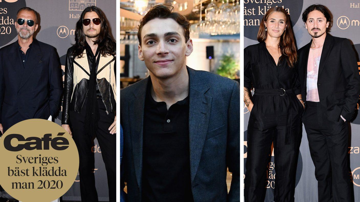 Café korade Sveriges bäst klädda man 2020 – här är alla bilder från ...