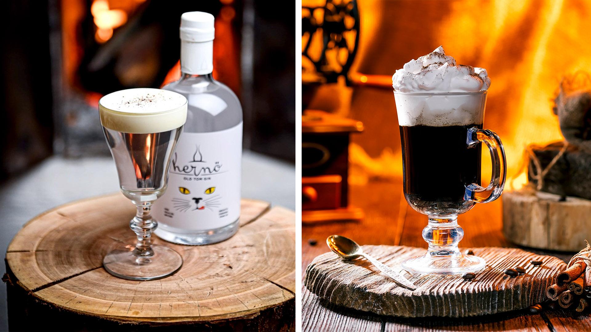 En Irish Coffee med gin-twist – så gör du drinken Hernö Jakt & Tonic ...