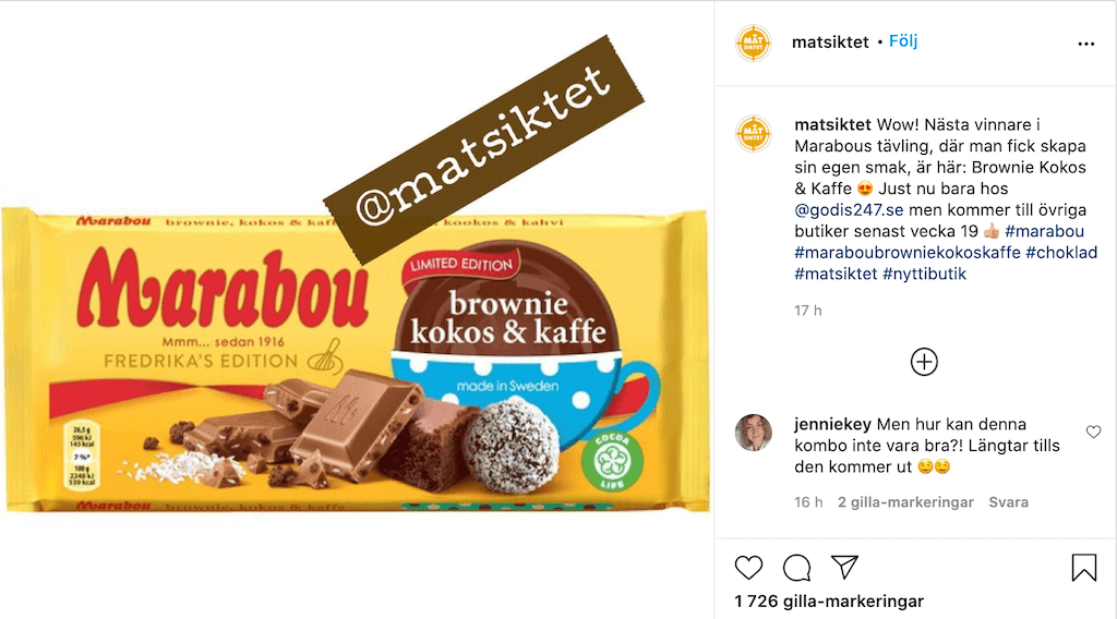 Marabou släpper chokladkaka med drömkombo av tre olika smaker | Cafe.se
