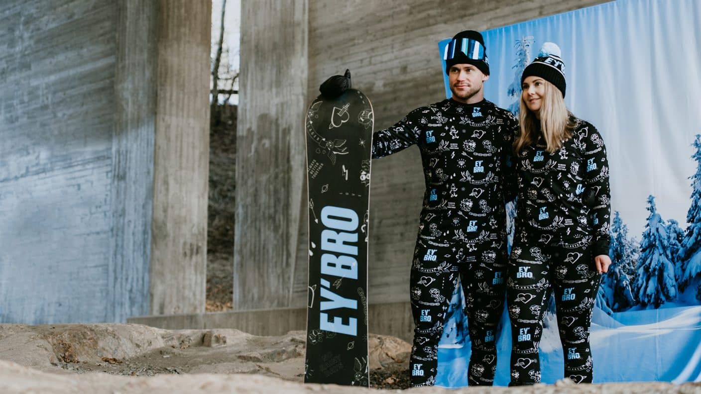 Ey’ Bro släpper skidkollektion som kommer dra backarnas blickar till dig | Cafe.se