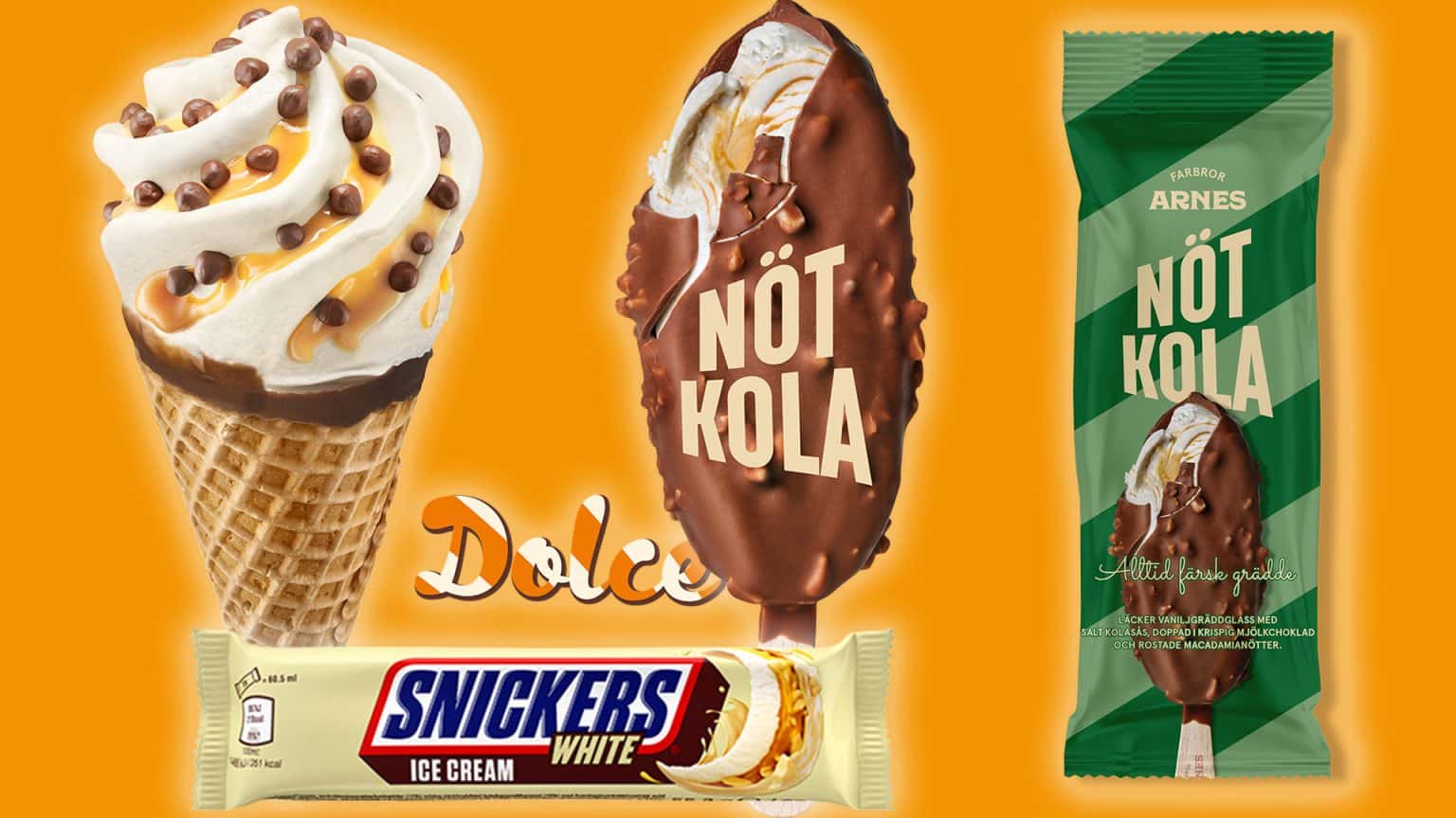 Här är årets 6 glassnyheter från GB – pangar på med tre nya Magnum ...